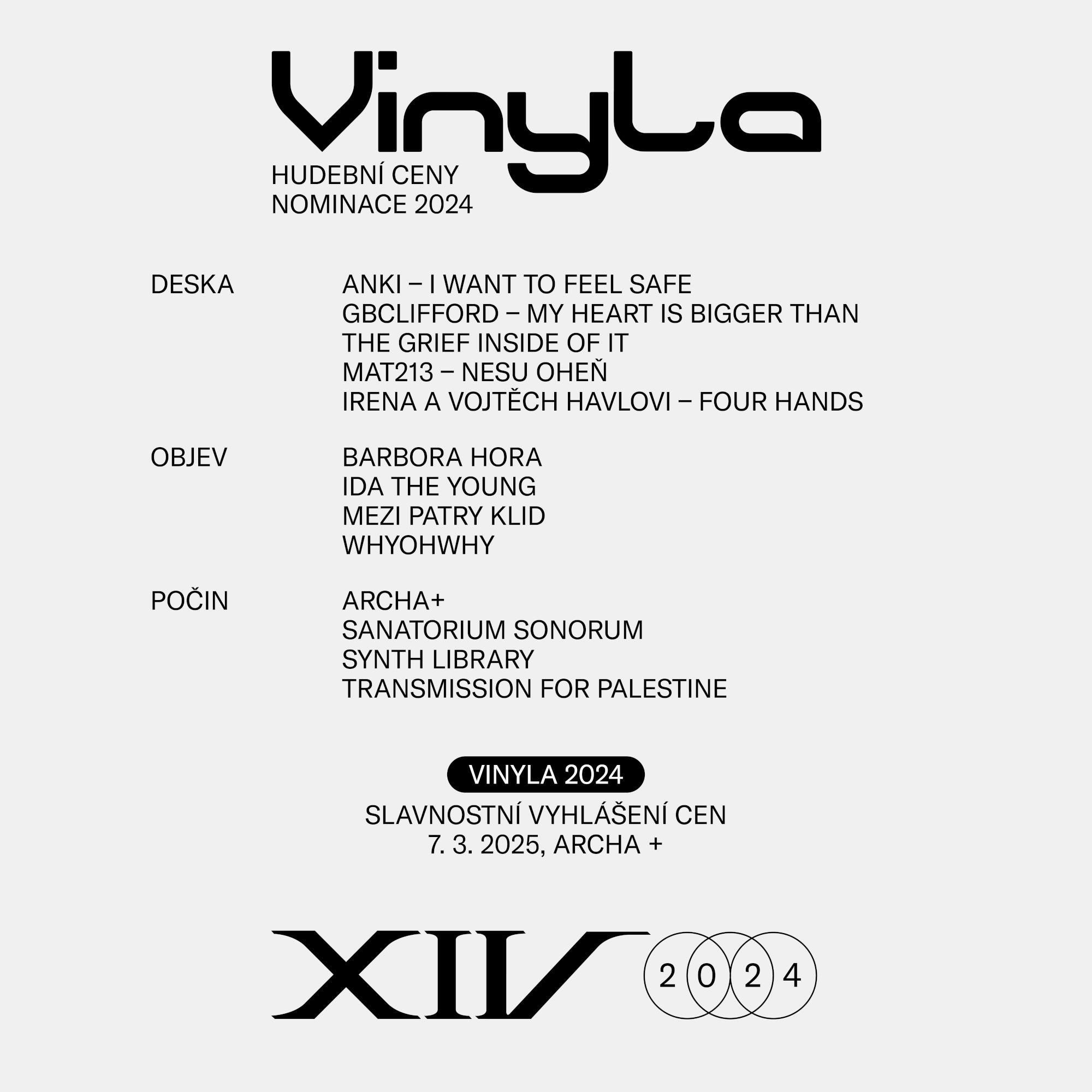 Nominace cen Vinyla 2024: silné příběhy, legendy i experimenty | frontman.cz